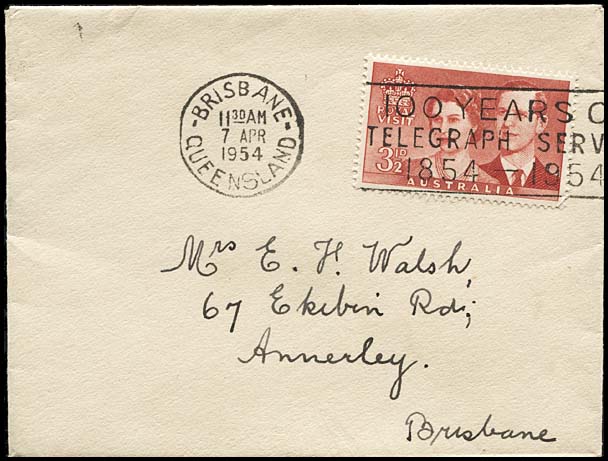 Slogan - 100 Years Telegraph Service