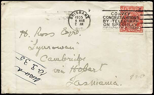 Brisbane - Convey Congratulations ...