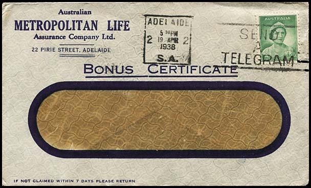 Adelaide - Send a Telegram