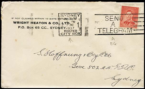 Sydney - Send a Telegram - Sydney