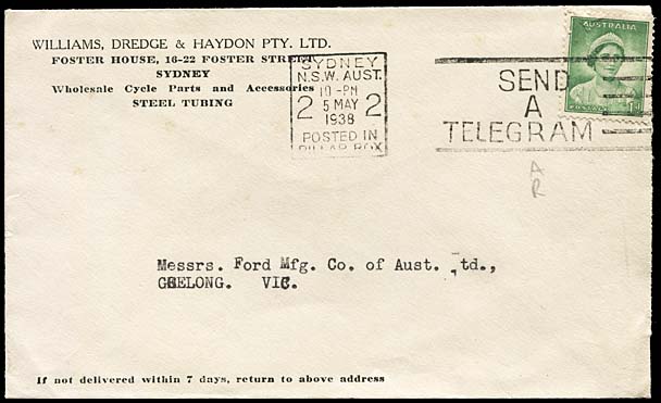 Sydney - Send a Telegram - Sydney