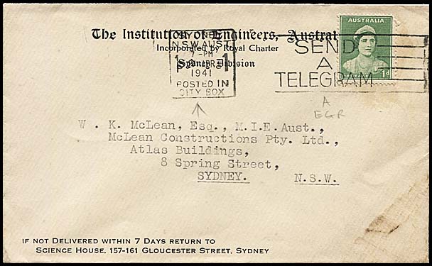 Sydney - Send a Telegram - Sydney