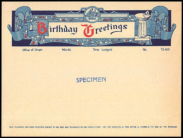 1934 Birthday Greetings