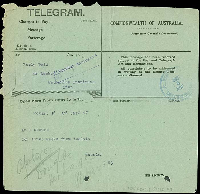 Reply paid - regulations