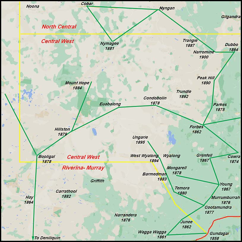 NSW Central West region