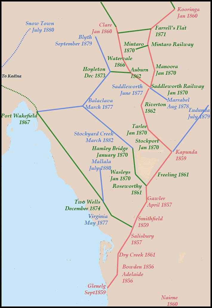 SA Northern lines