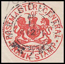 Victoria - Frank stamps