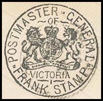 Victoria - Frank stamps
