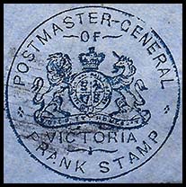 Victoria - Frank stamps