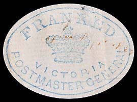 Victoria - Frank stamps