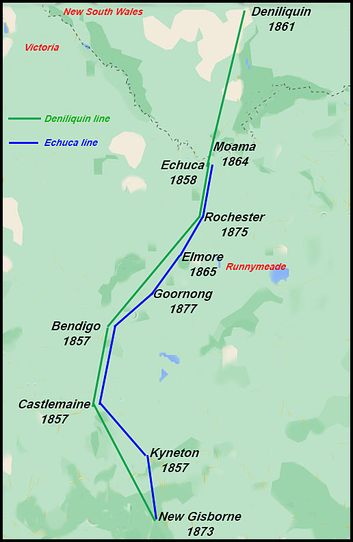 Vic - Echuca & Deniliquin lines