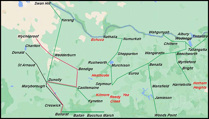 Vic - overview of line construction