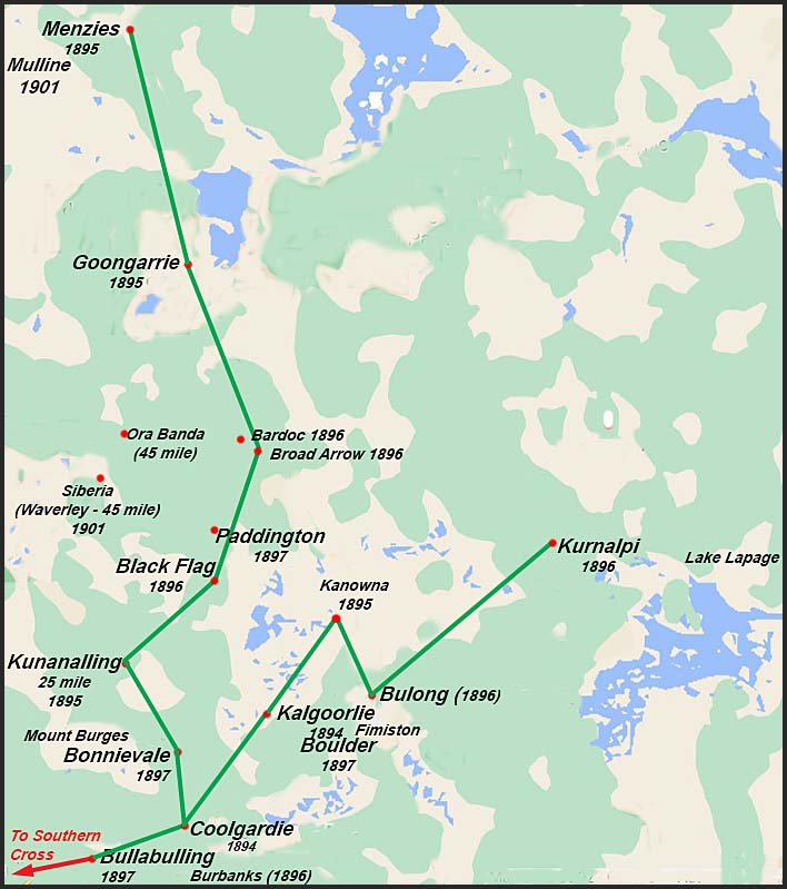 Goldfields: Coolgardie-Menzies-Wiluna