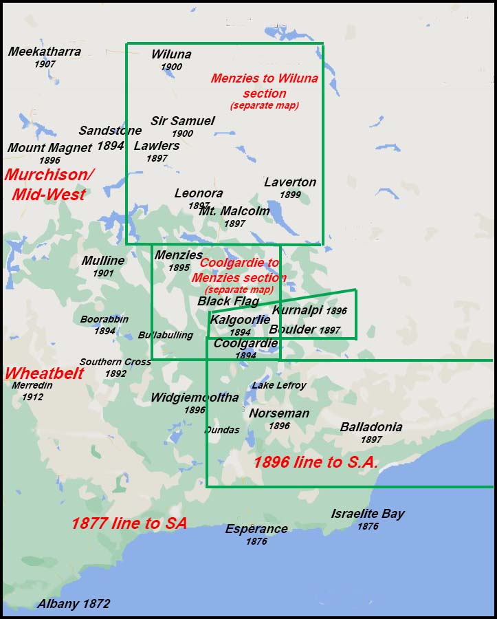 WA - lines in the Goldfields