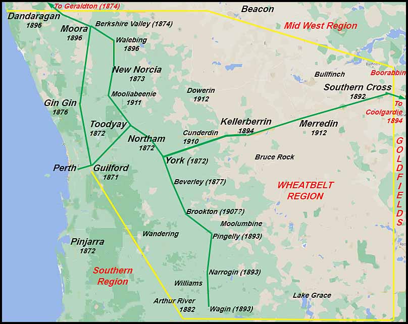 WA - lines in the Wheatbelt