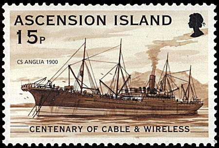 Cable ships to 1930.
