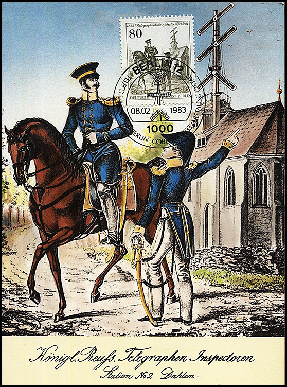 Early days of telegraphic comminication