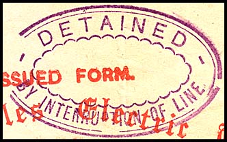 Delayed/Detained markings