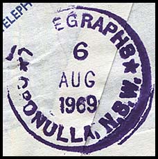 Telegraph Offices - NSW - Sydney suburban