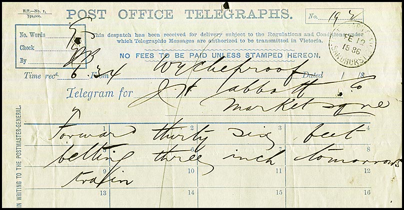 TOs on the Wycheproof line